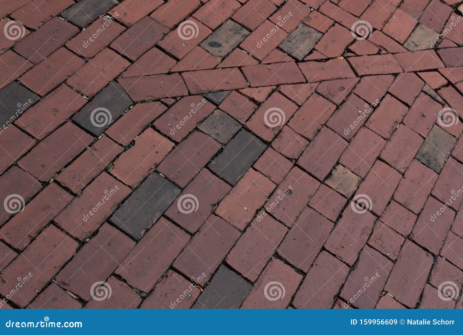 Brick Sidewalk Texture