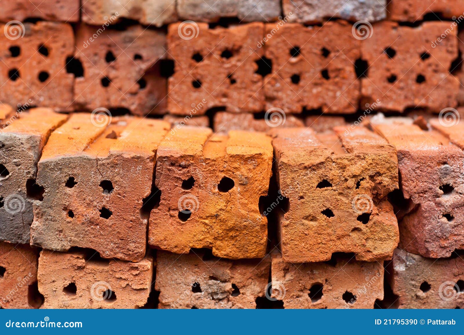 Brick stack stock photo. Image of building, background - 21795390