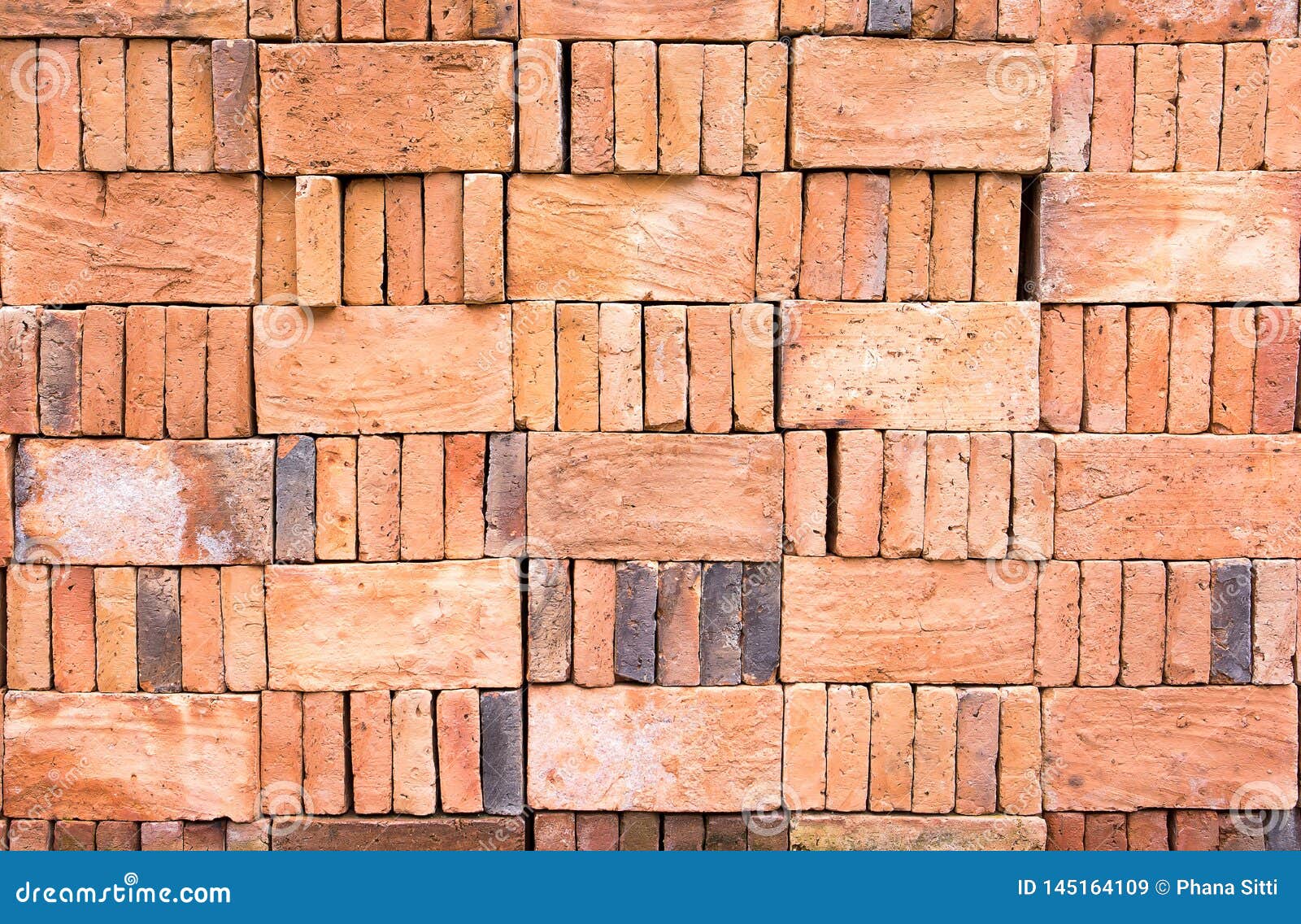 Brick Stack Background. Brick Background Stock Image - Image of slab ...