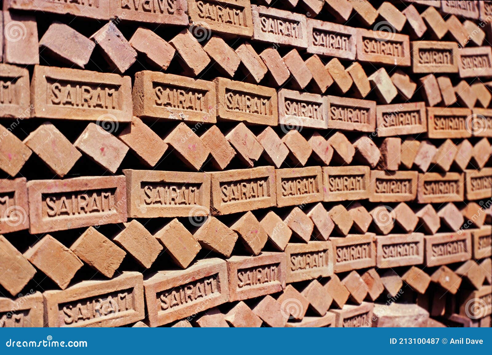 Brick Stack Up after Back and Ready for Dispatch Editorial Photography ...