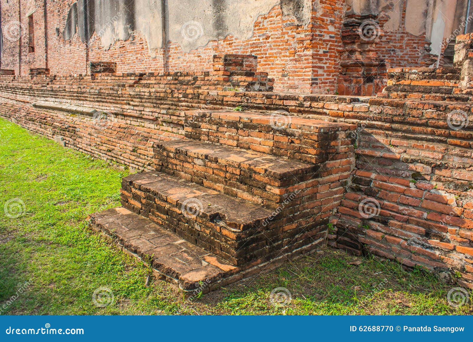 Brick stair stock photo. Image of stair, vintage, stairway - 62688770