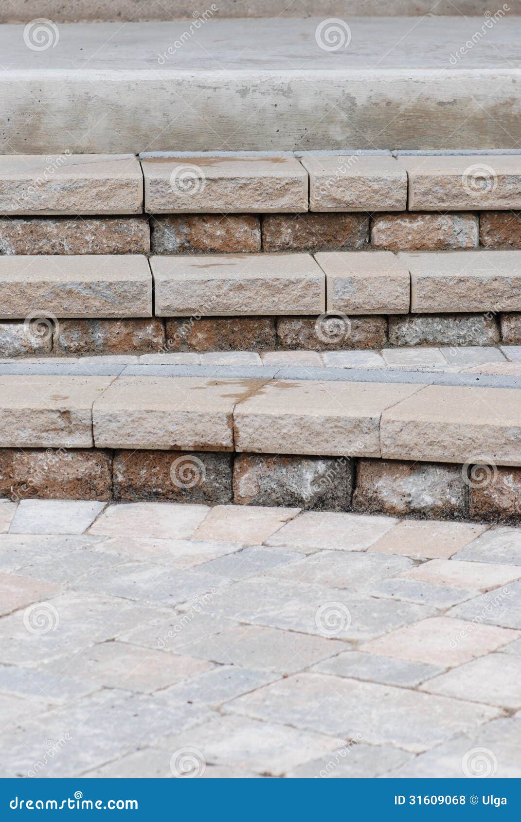 Brick Steps And Moss Royalty-Free Stock Photography | CartoonDealer.com ...