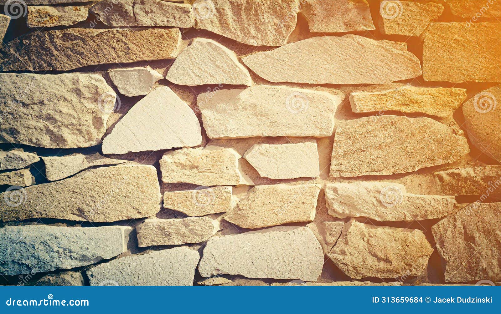Brick Stone Wall Stack of Medieval Natural Stone Texture Background or ...