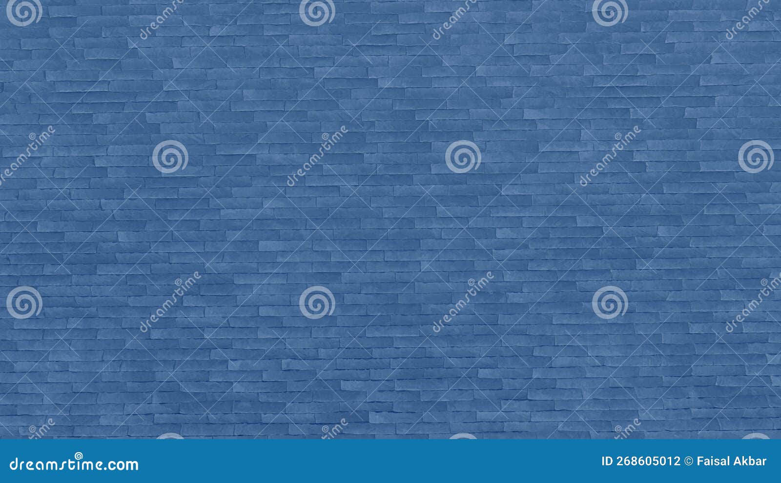 Brick Texture Blue for Background or Cover Stock Photo - Image of ...