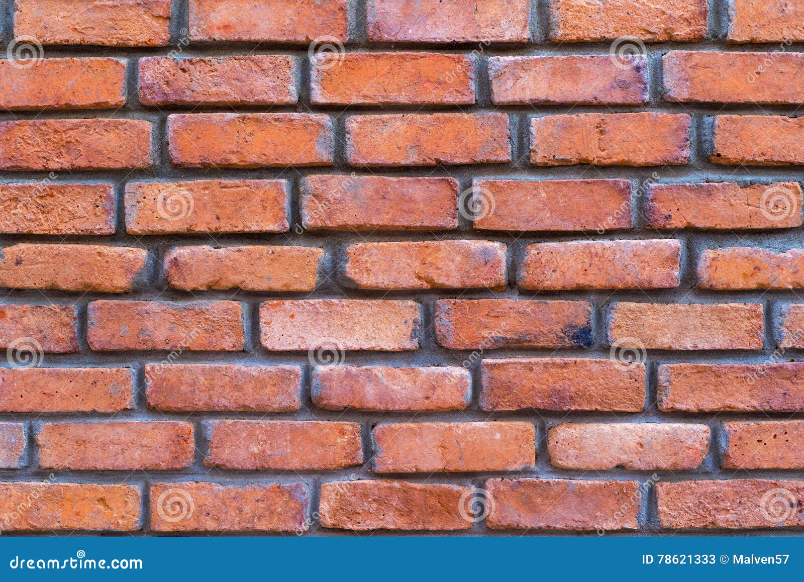 Brick Texture of Red Color Closeup Stock Image - Image of background ...