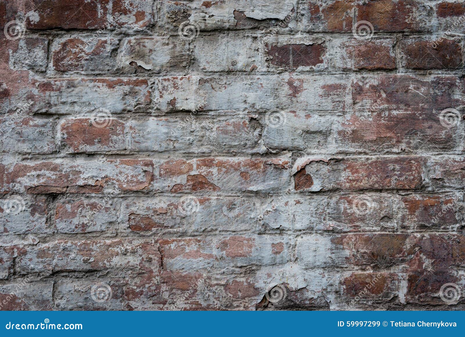 Brick Texture with Scratches and Cracks Stock Image - Image of concrete ...
