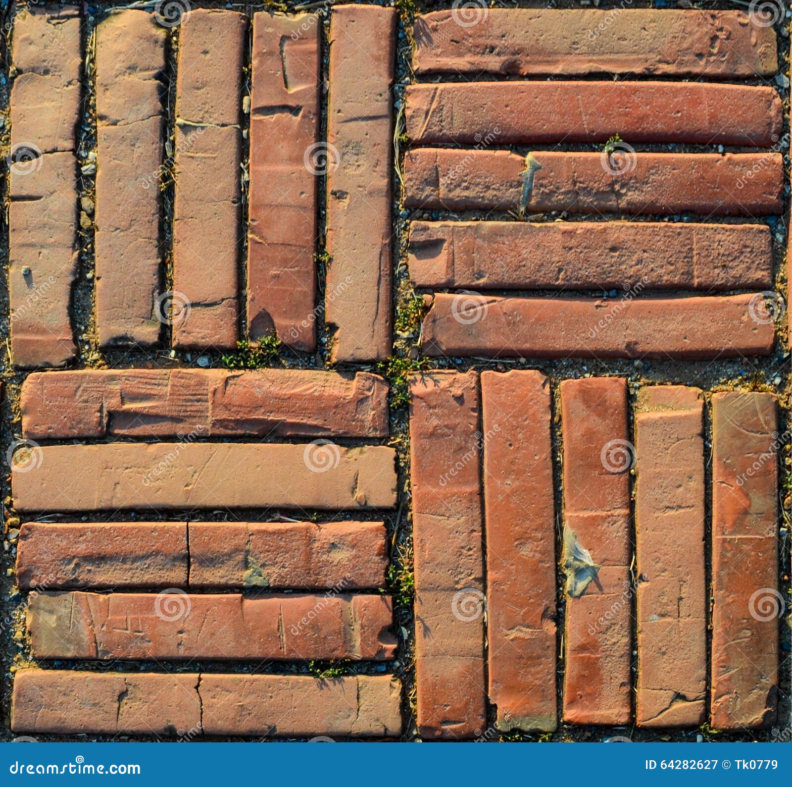 Brick tile ground texture stock image. Image of colorful - 64282627