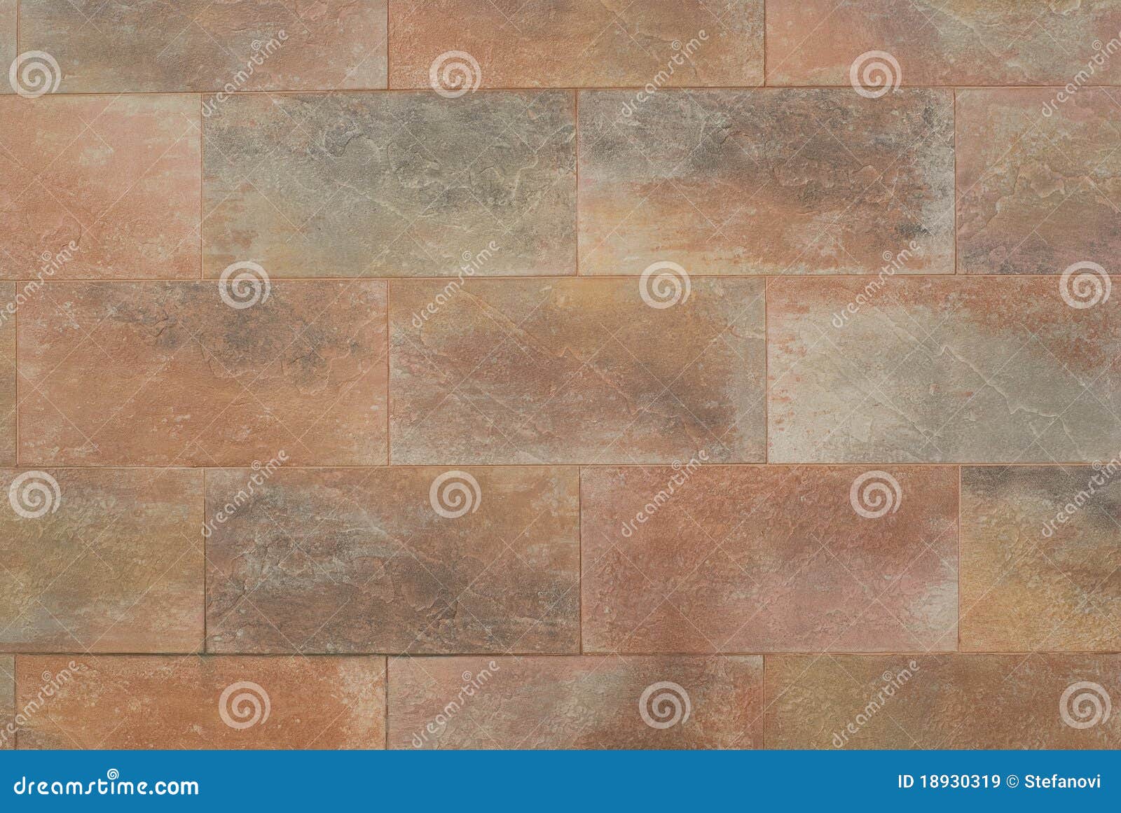 Brick or Tile Texture in Different Nuances Stock Image - Image of ...