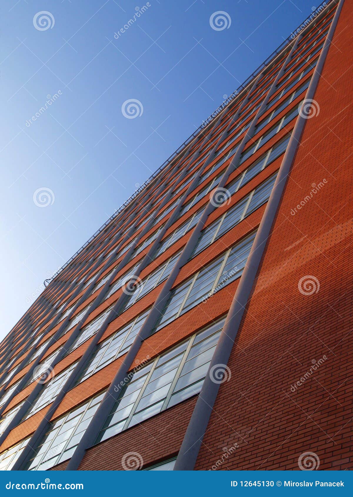 Brick tower stock photo. Image of blue, pillar, brick - 12645130