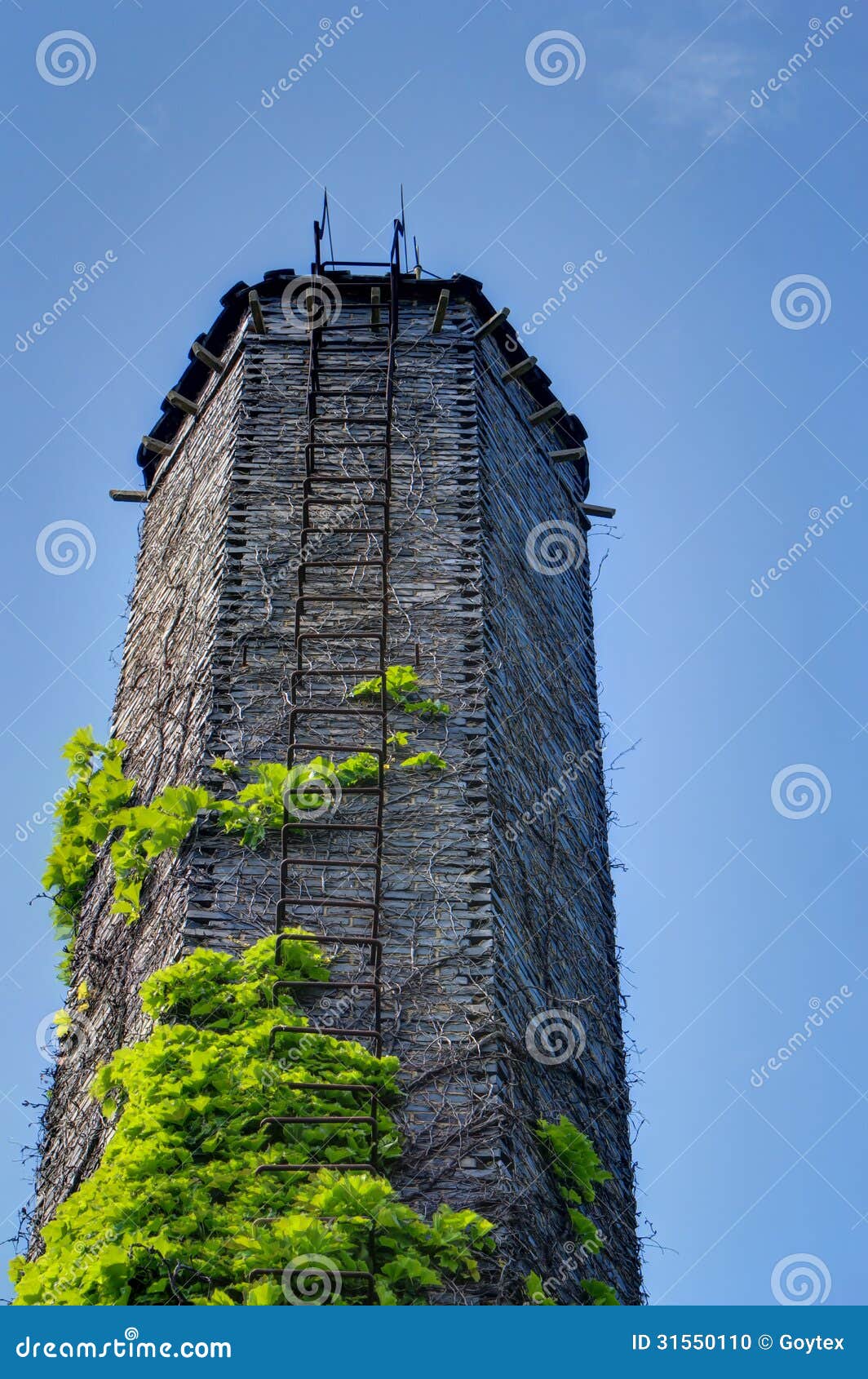 Brick Tower stock photo. Image of stone, craftmaship - 31550110