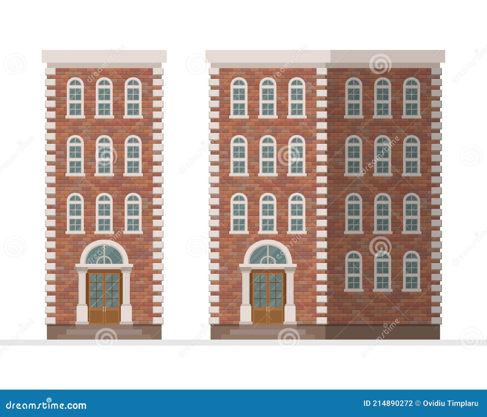 Townhouse Apartament Stock Illustrations – 3 Townhouse Apartament Stock ...