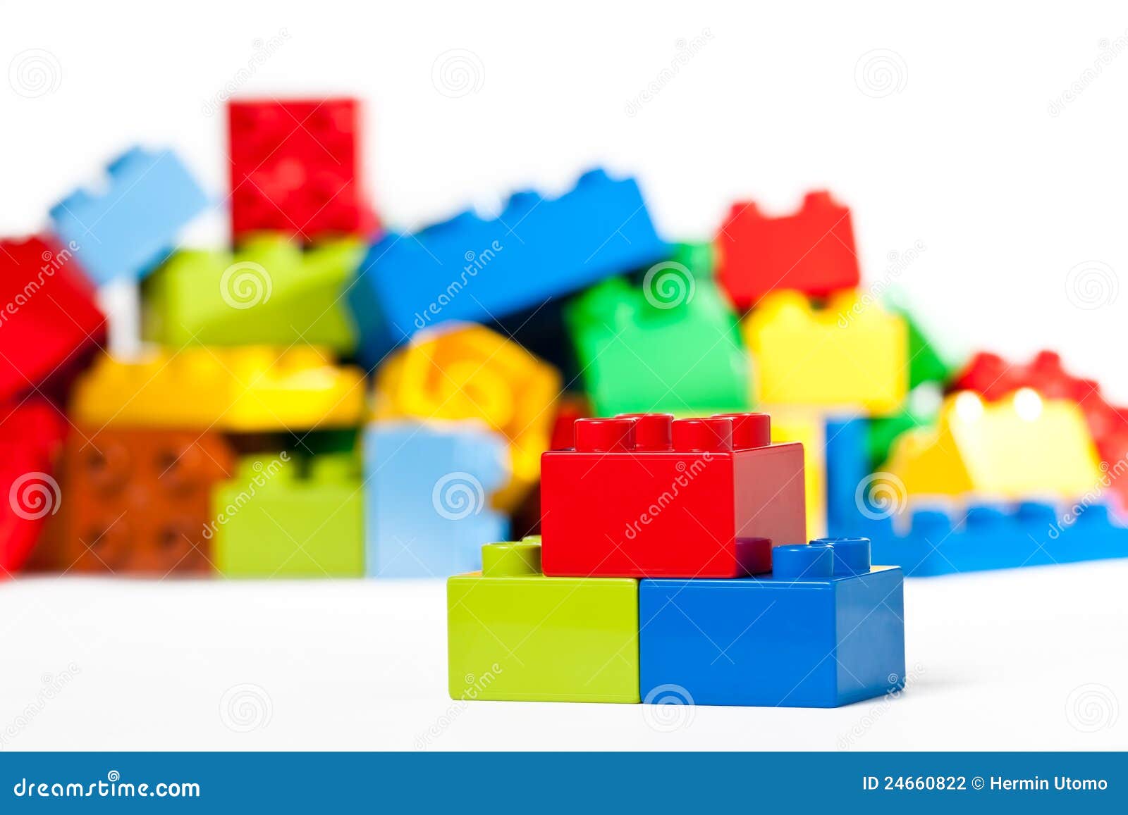 Brick Toys stock photo. Image of build, color, lining - 24660822