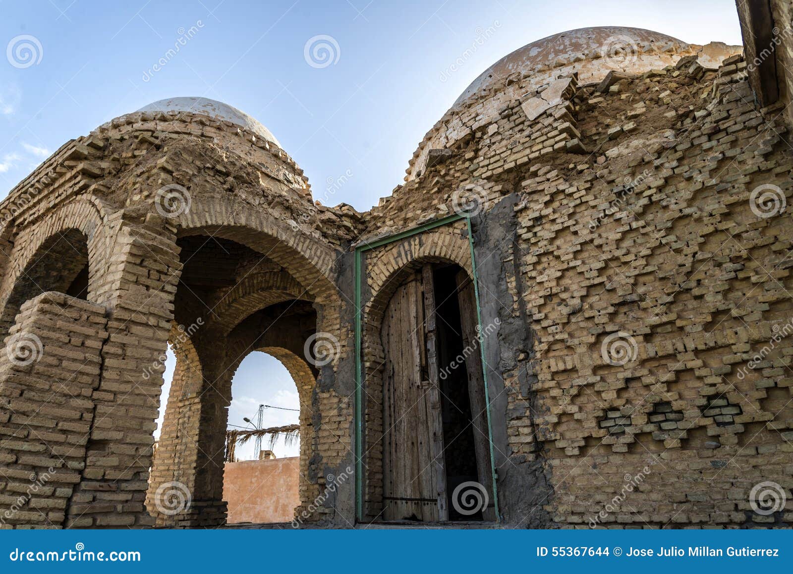 Brick Tunisia stock photo. Image of tunisia, passage - 55367644