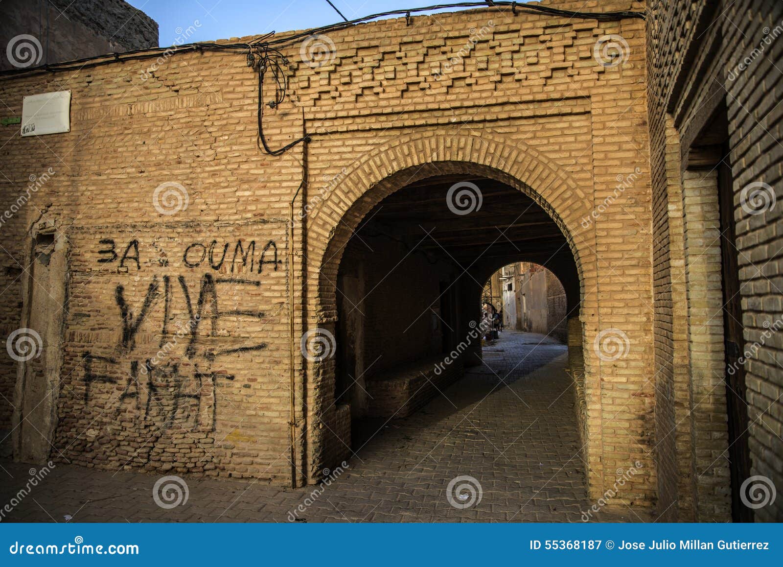 Brick Tunisia stock image. Image of ntunisia, arab, tunisia - 55368187