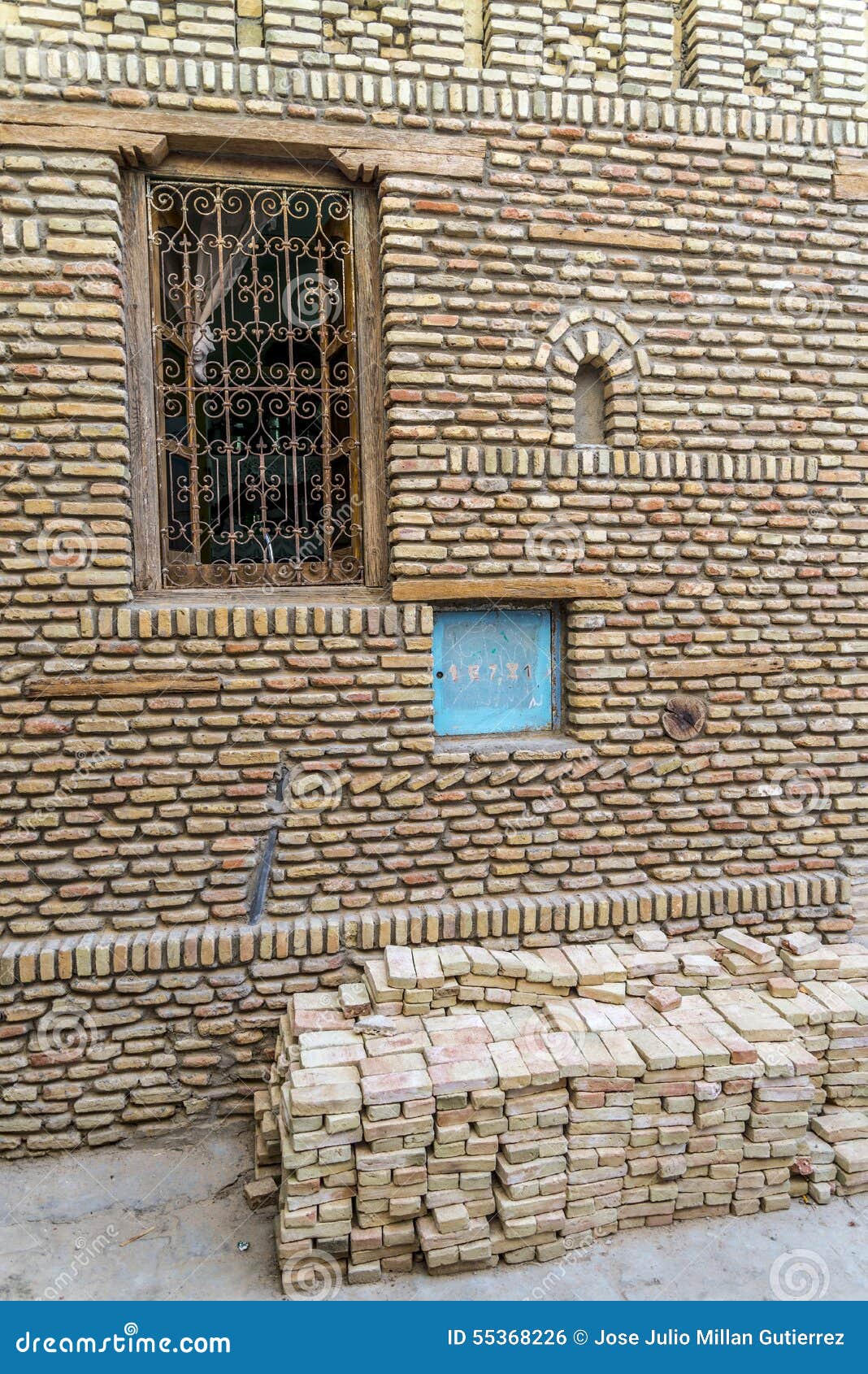 Brick Tunisia stock photo. Image of patient, village - 55368226