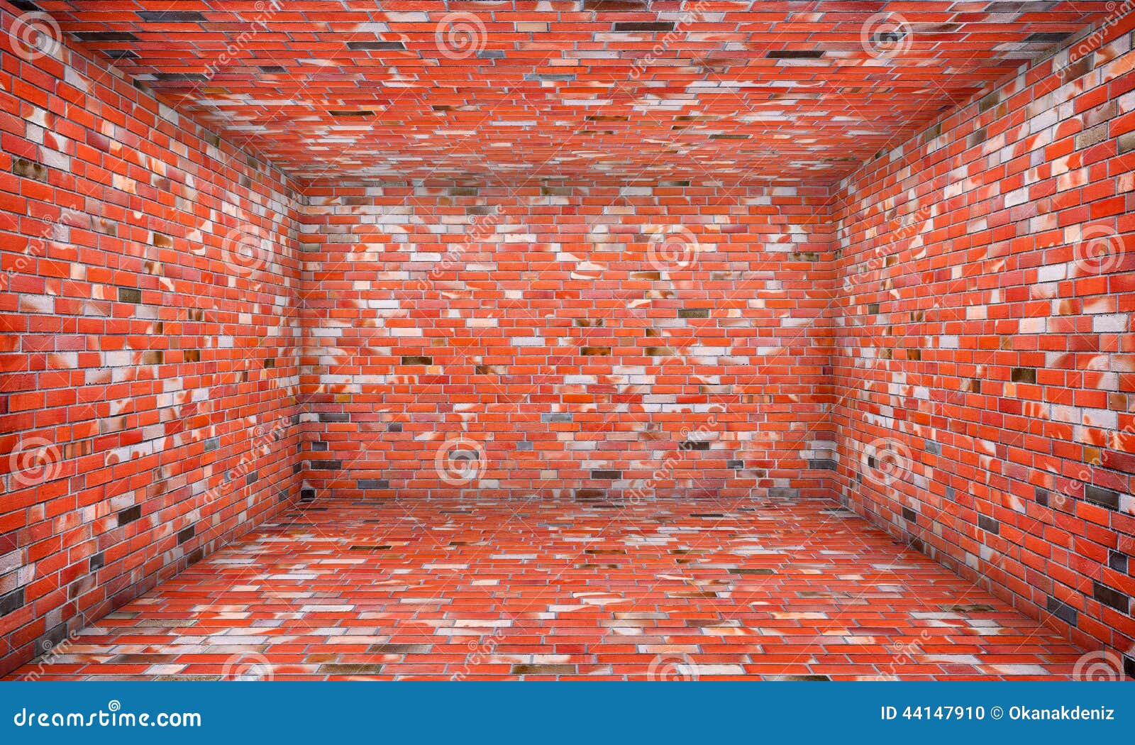 Brick Urban Interior Stage stock illustration. Illustration of ancient ...
