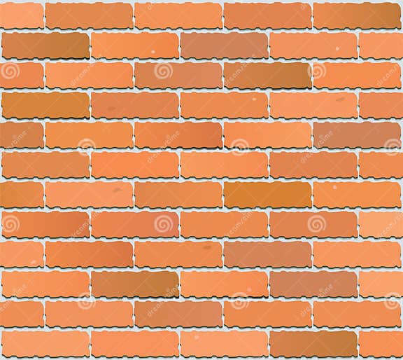 Brick wall stock vector. Illustration of background, stone - 12160480