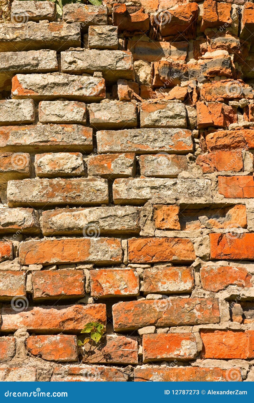 Brick wall stock image. Image of outdoors, structure - 12787273