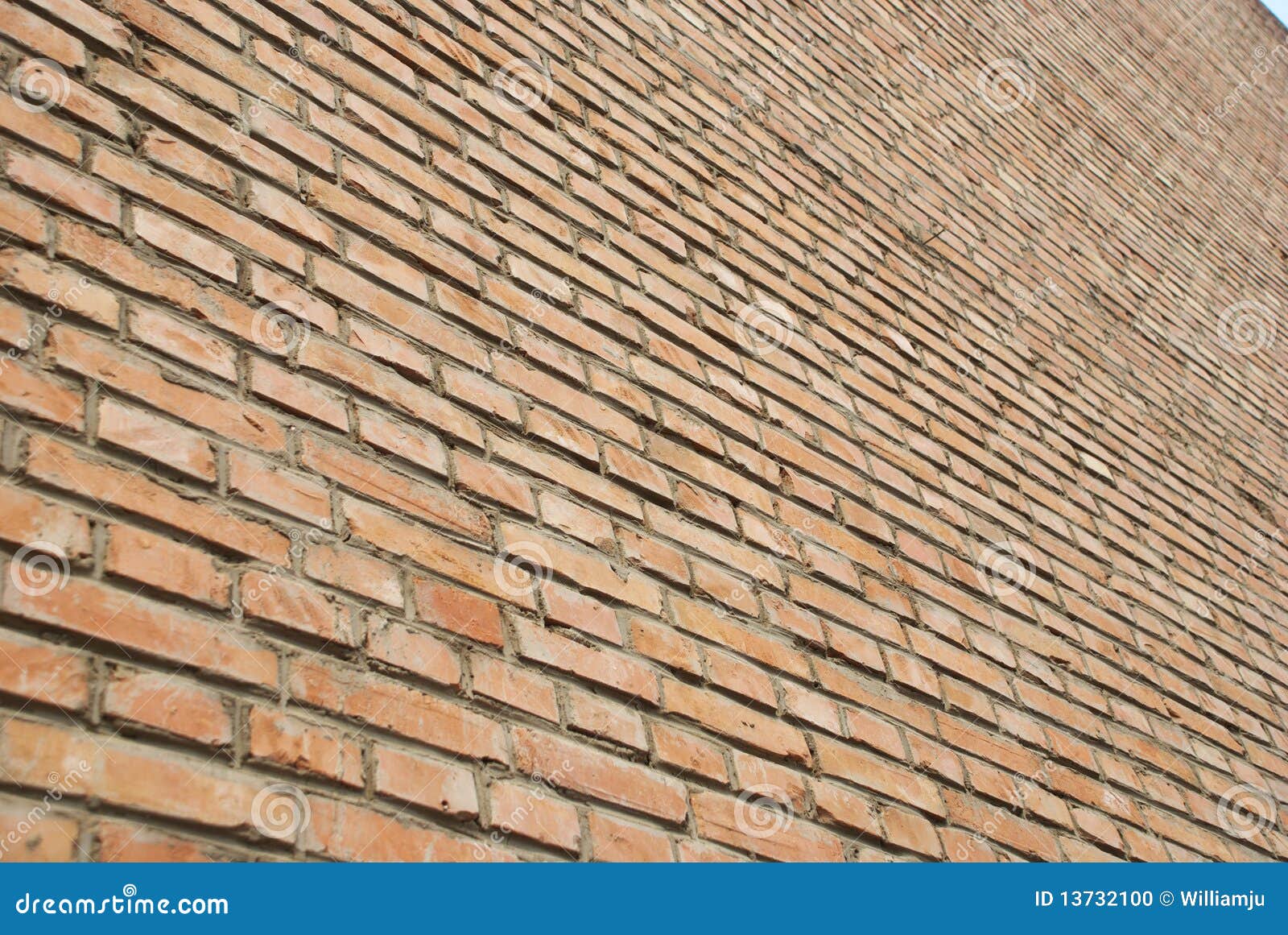 Brick wall stock photo. Image of lumber, brickwork, wood - 13732100