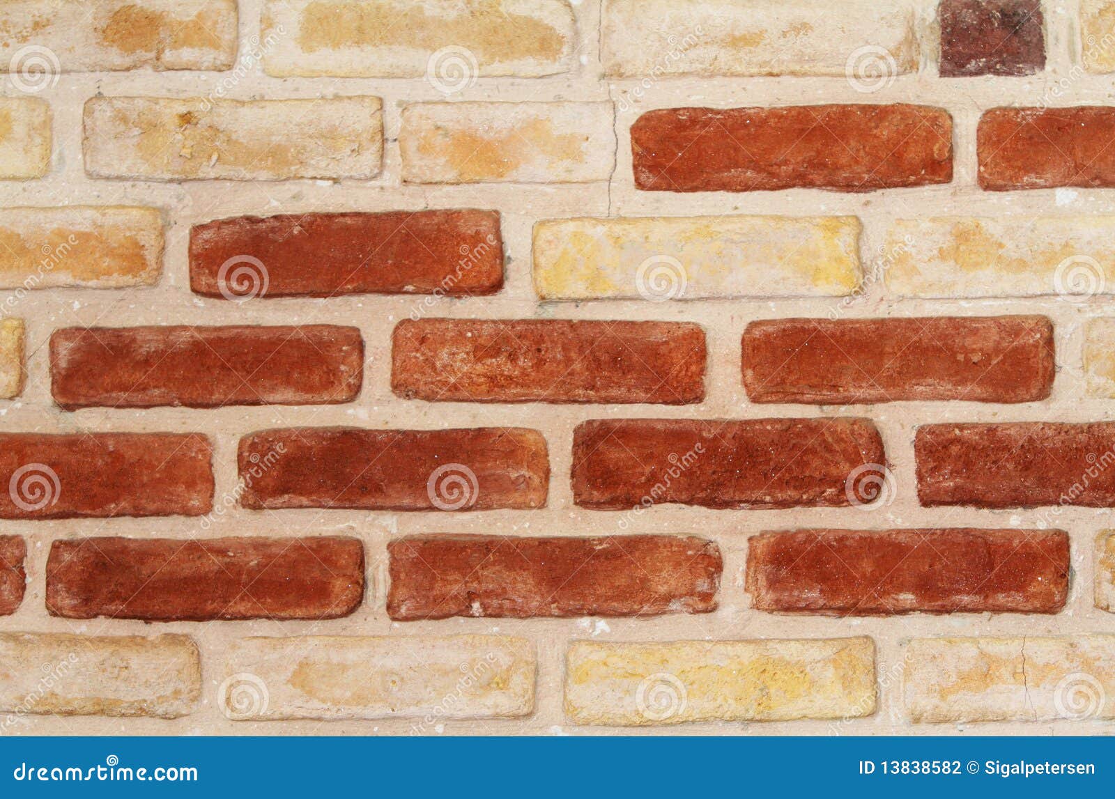 Brick wall stock photo. Image of backstein, clay, blank - 13838582