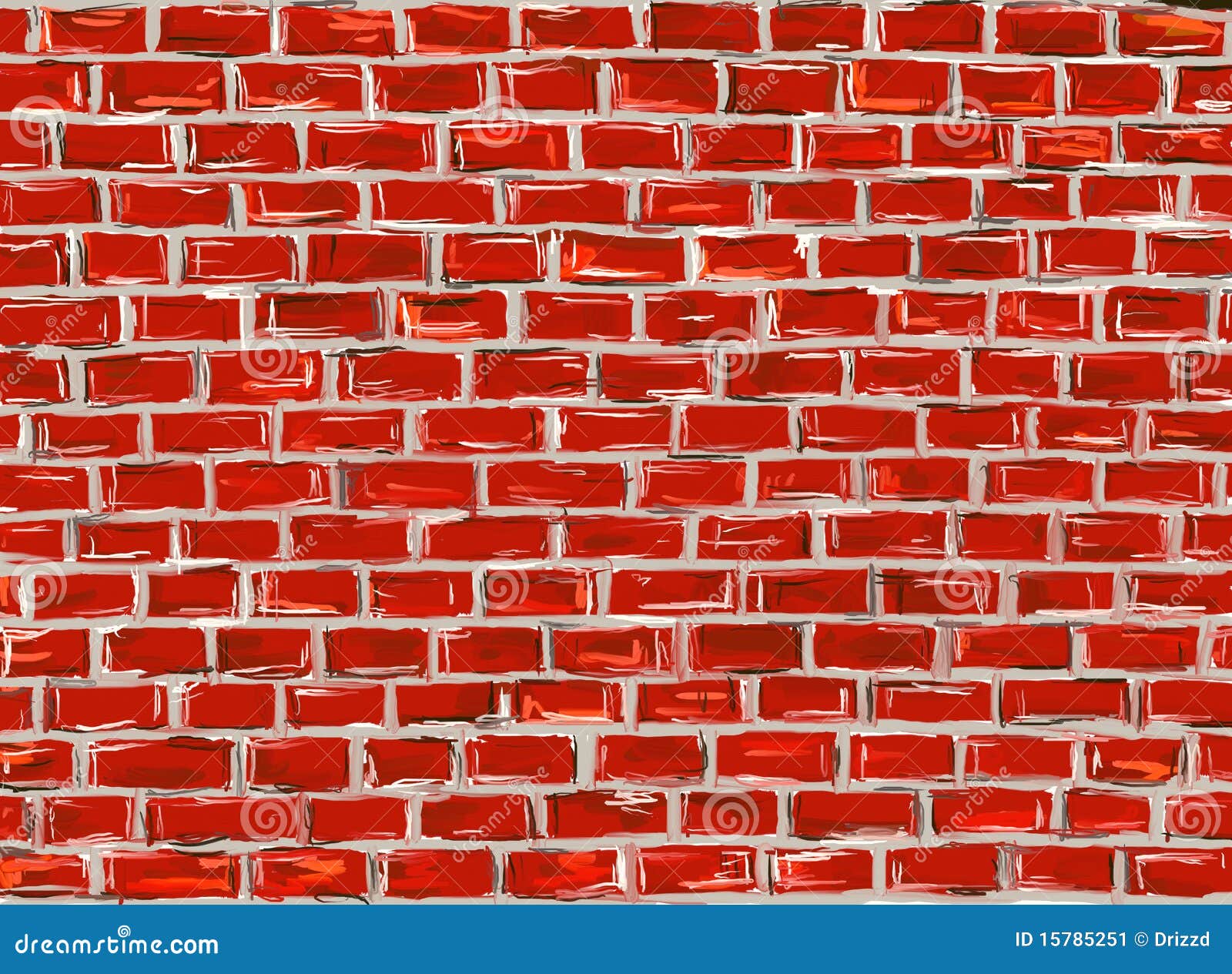 Brick wall stock illustration. Illustration of textured - 15785251