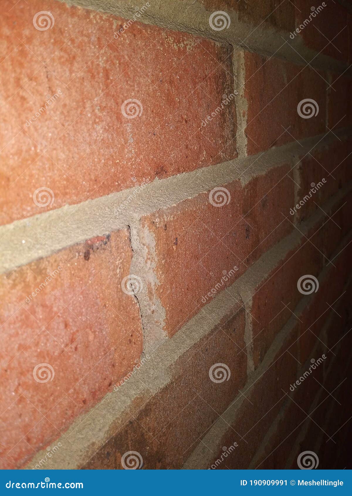 Brick wall angled view stock image. Image of brick, bricks - 190909991