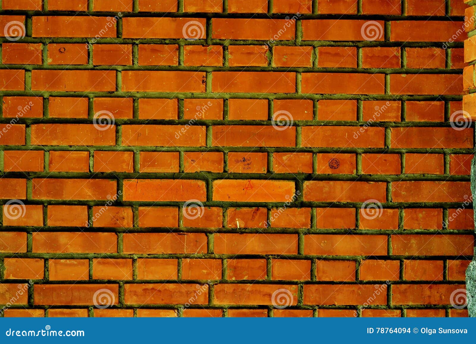 Brick Wall of the Architectural Structure Stock Photo - Image of brick ...