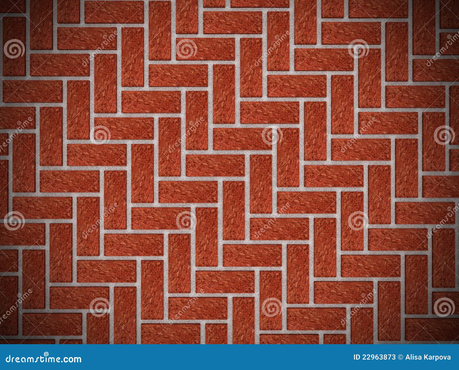 Brick Wall Art Texture Background Stock Illustration - Illustration of ...