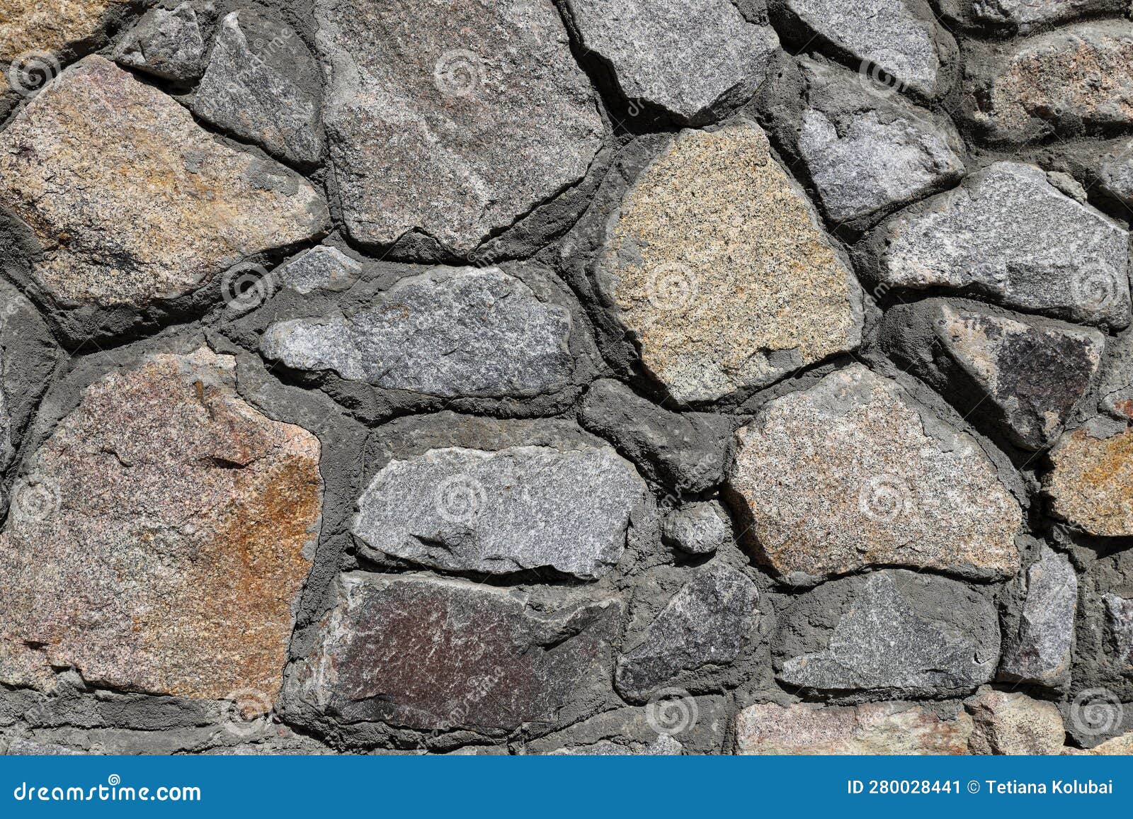 Brick Wall Background. Abstract Pattern of Rocks Stock Image - Image of ...