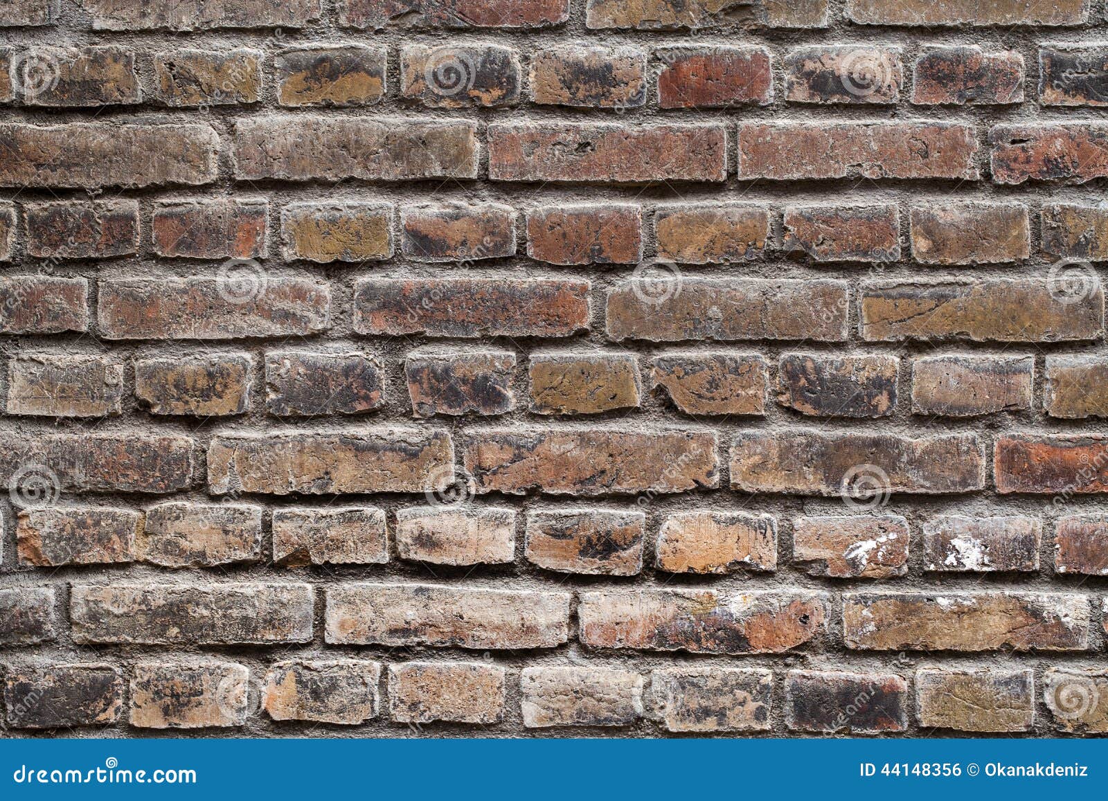 Brick Wall Background stock illustration. Illustration of dirty - 44148356