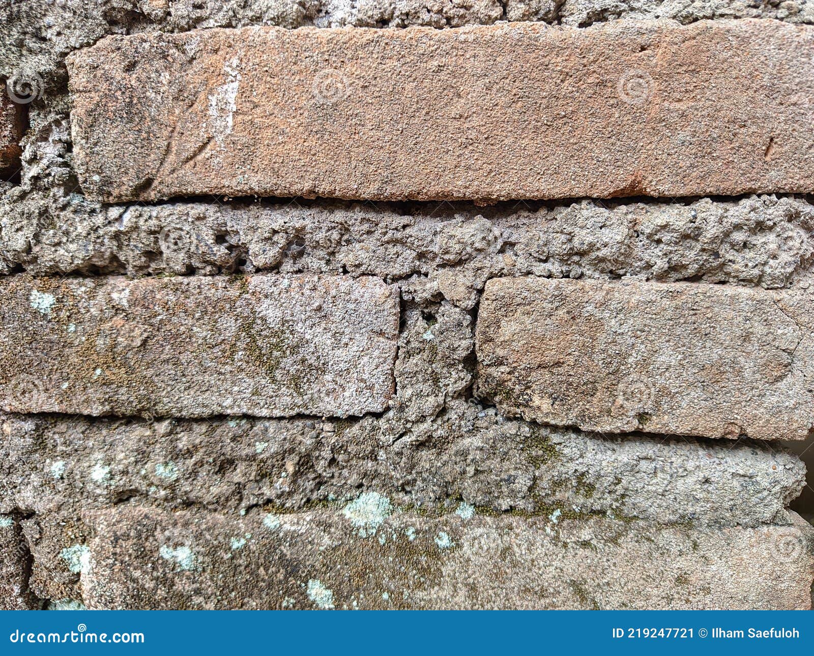 A Brick Wall Behind the House Stock Image - Image of wood, asphalt ...