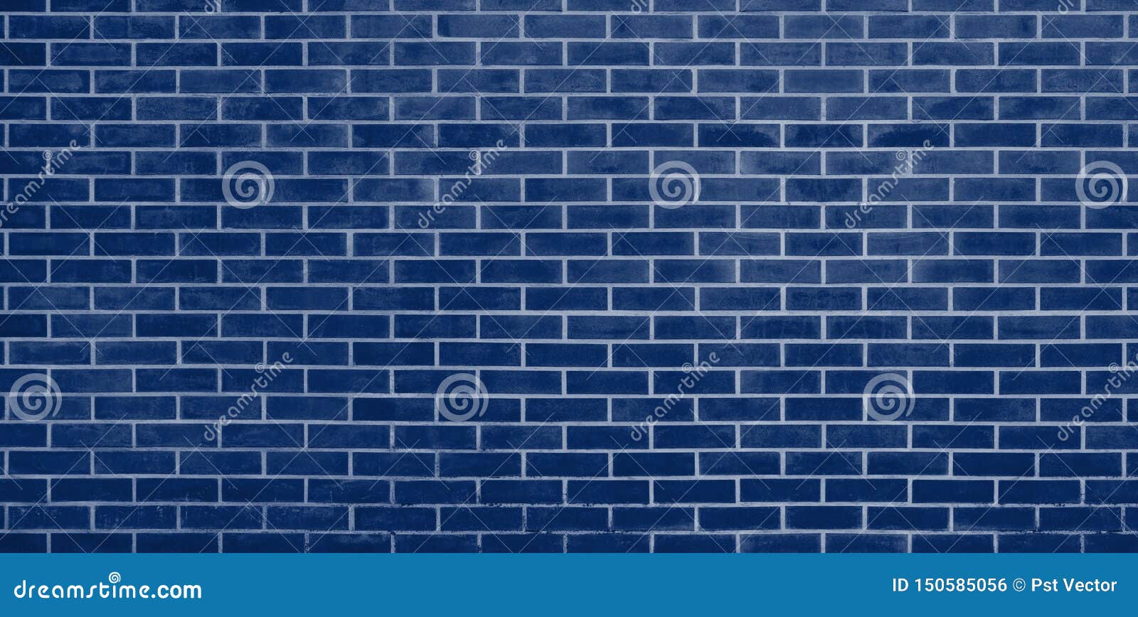 Brick Wall, Blue Bricks Wall Texture Background for Graphic Design ...