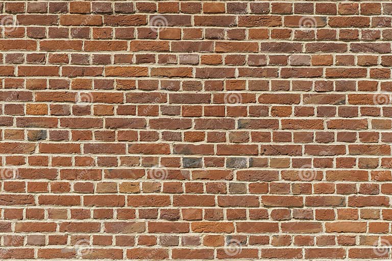Brick Wall. Brickwork from an Old Brick in a Rustic Style. Structure ...