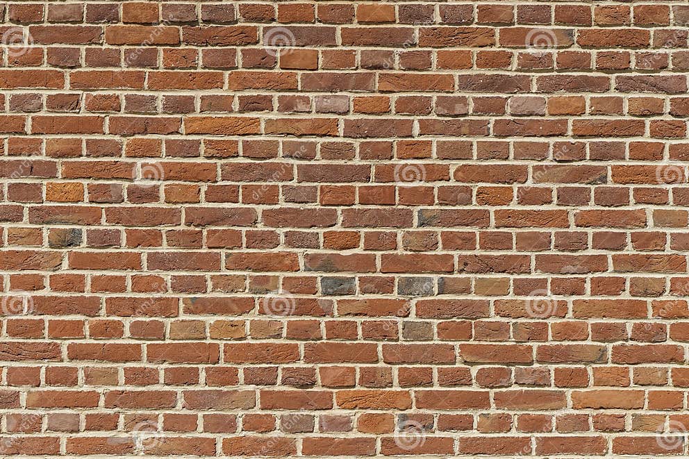 Brick Wall. Brickwork from an Old Brick in a Rustic Style. Structure ...
