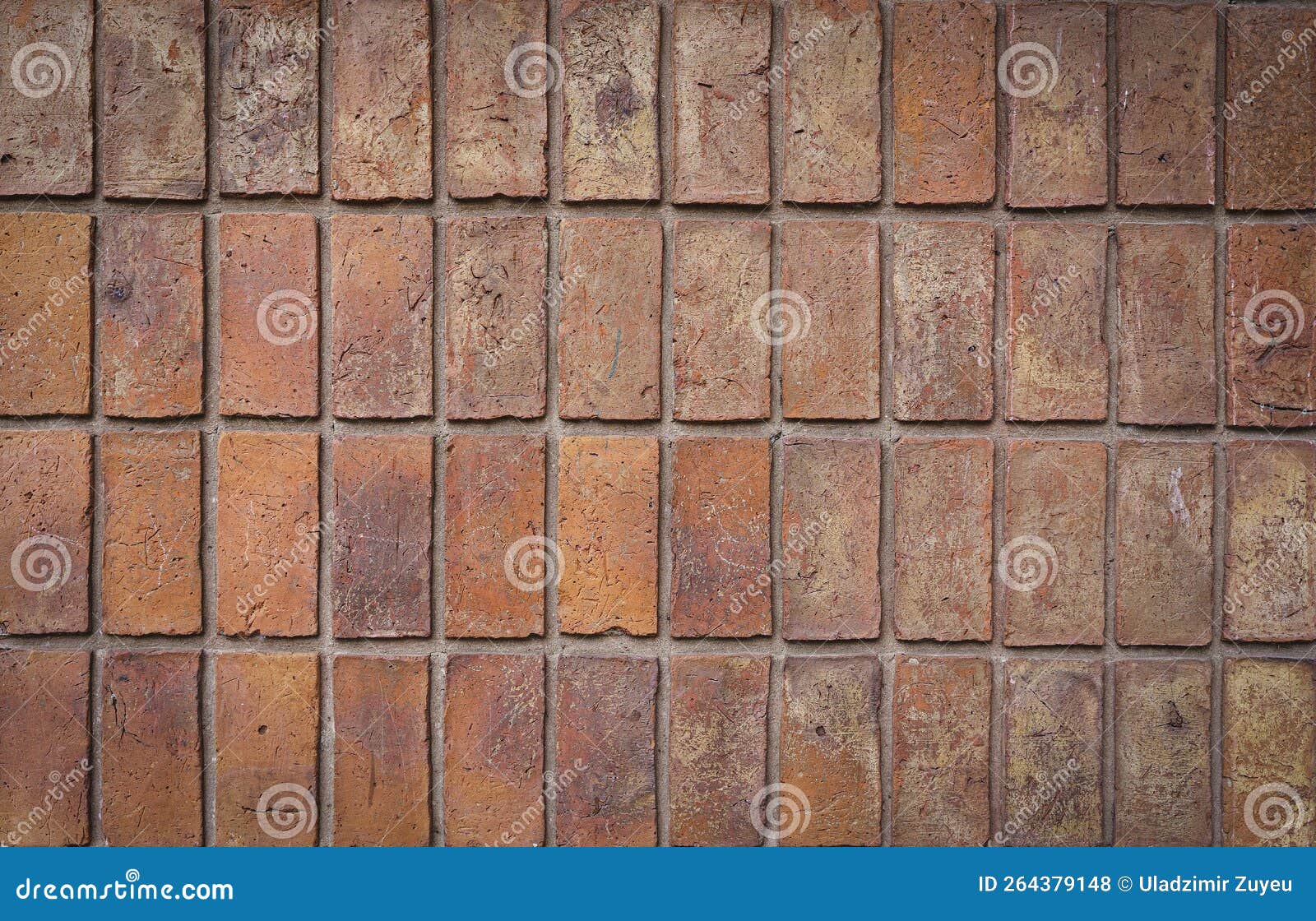 Brick Wall. Brickwork from an Old Brick in a Rustic Style. Structure ...
