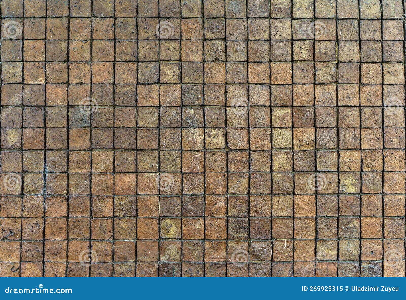 Brick Wall. Brickwork from an Old Brick in a Rustic Style. Structure ...