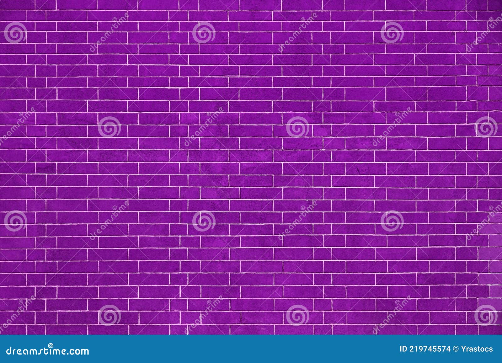 Brick Wall is Bright Purple Colored, Texture of Stone Blocks ...