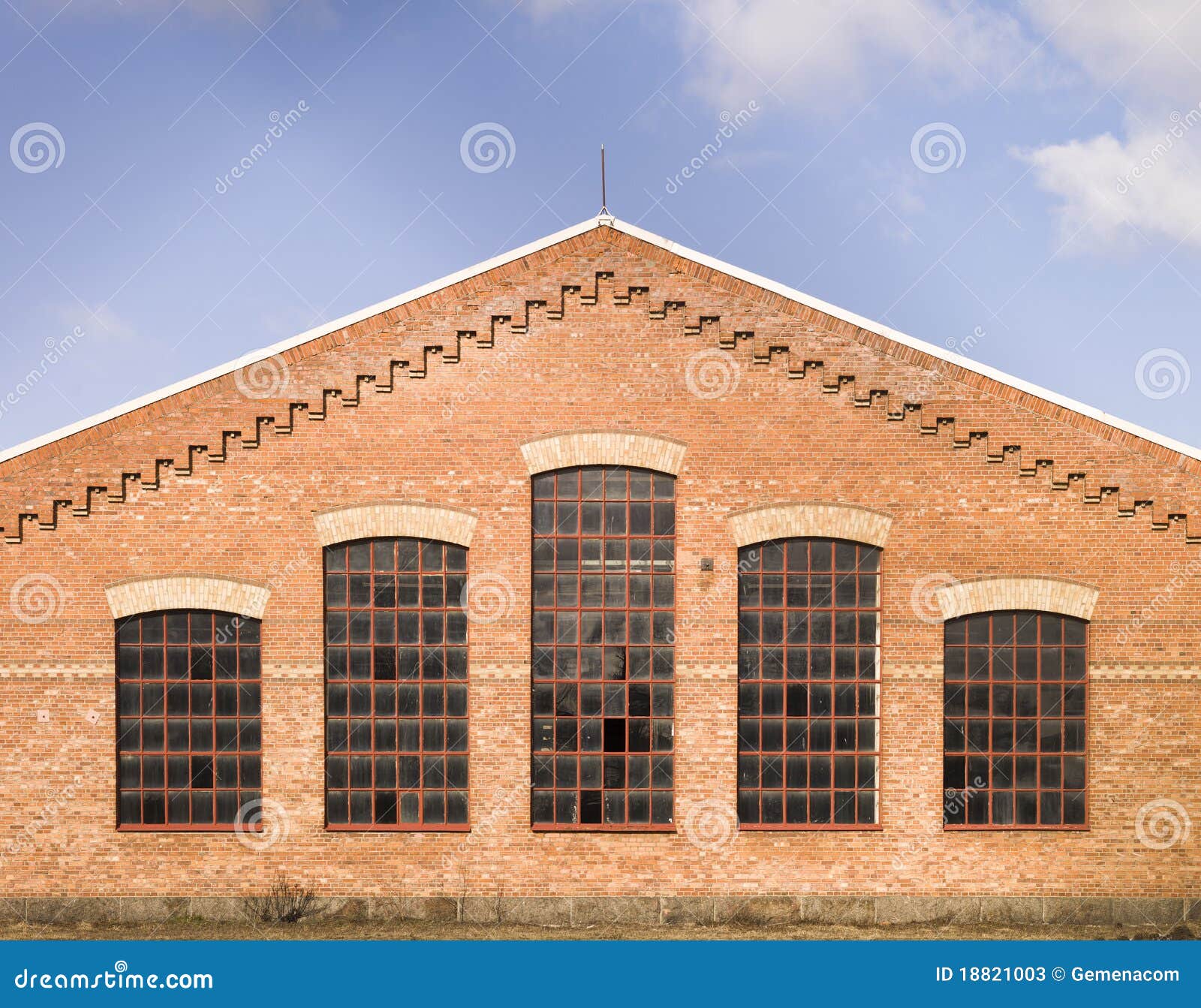 Brick Wall Building stock image. Image of building, worn - 18821003