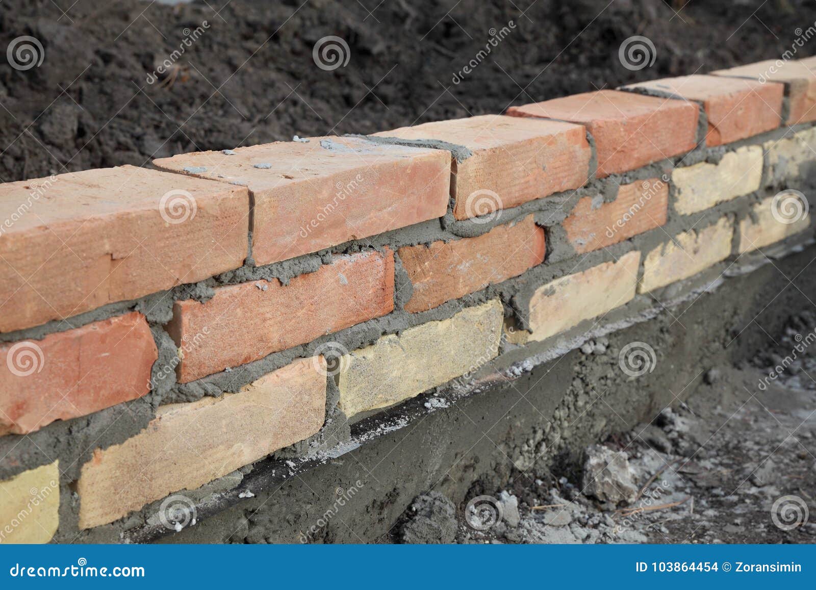 Brick wall building stock photo. Image of architecture - 103864454