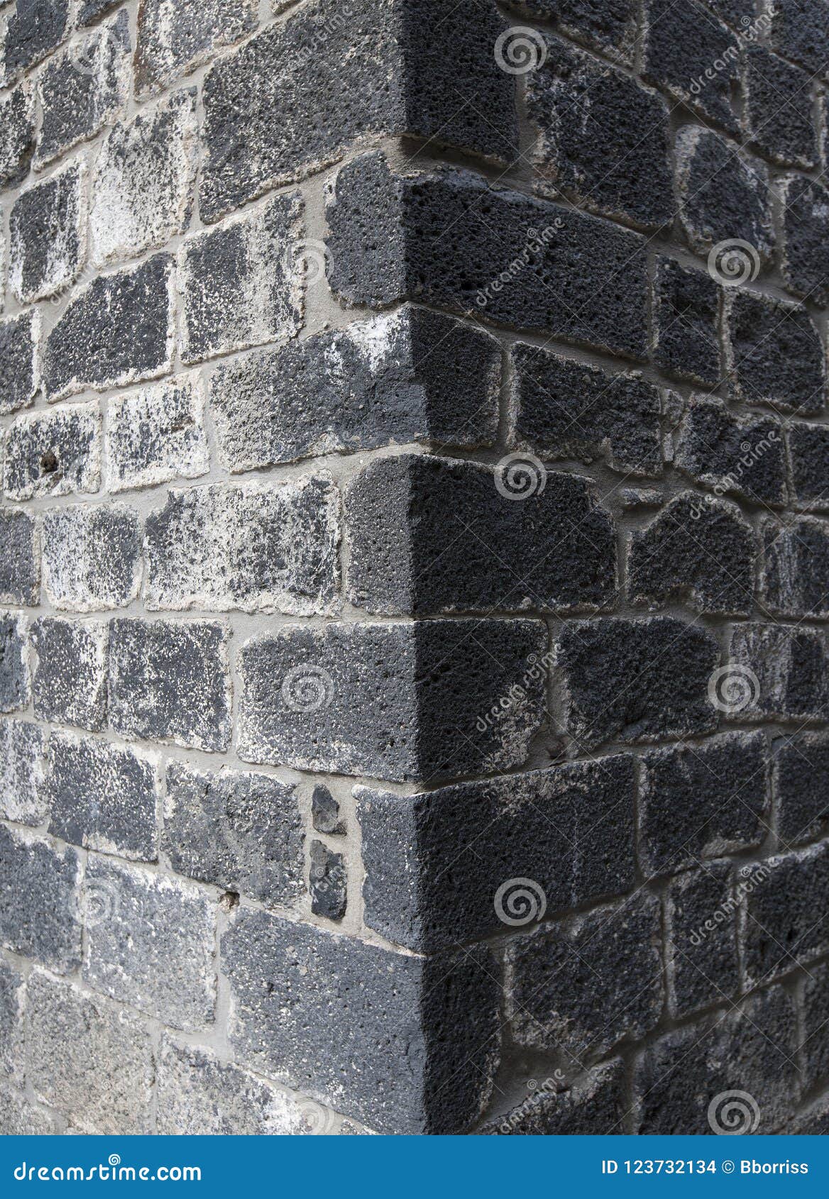 Brick wall closeup angle stock photo. Image of diagonal - 123732134