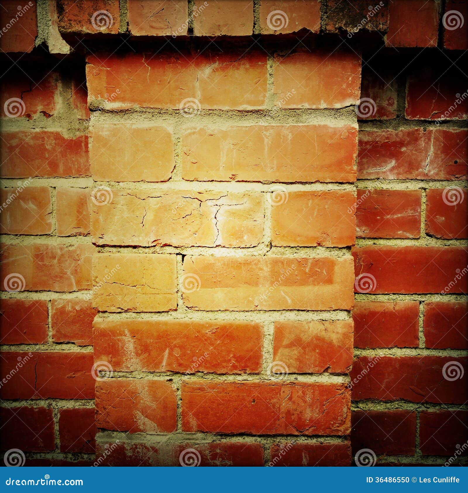 Brick wall stock photo. Image of macro, rustic, outdoors - 36486550