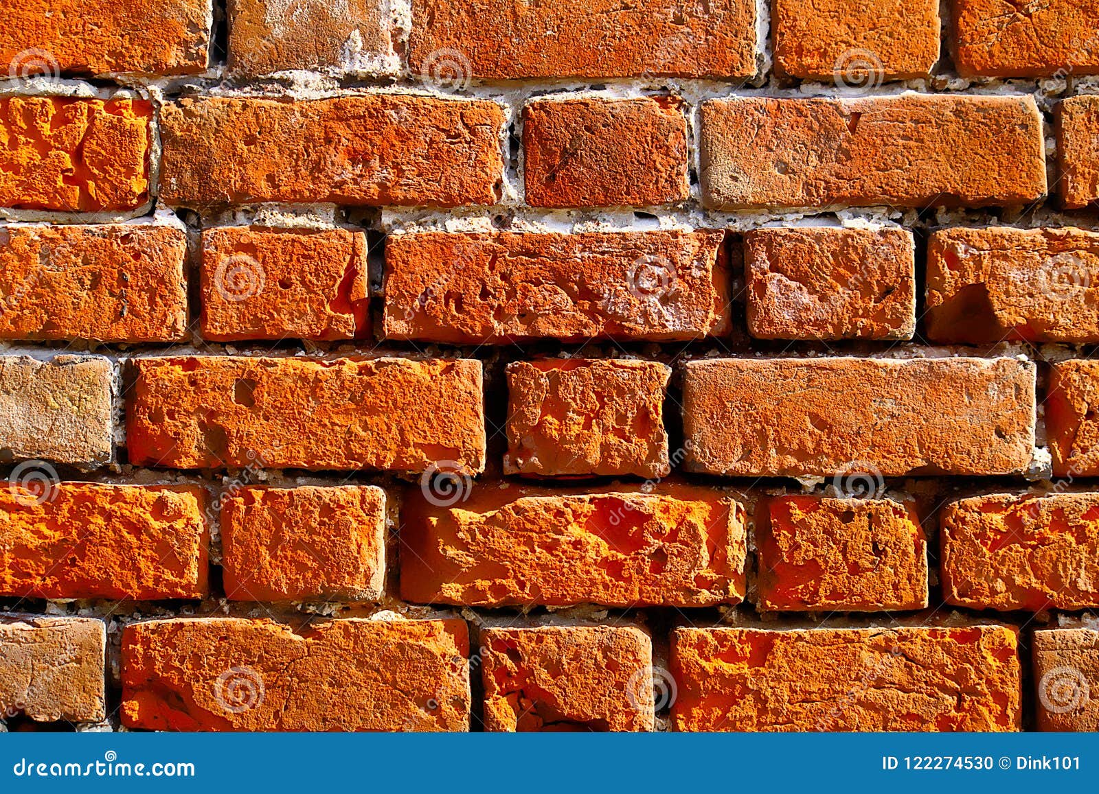 Brick Wall, Closeup Texture Stock Photo - Image of brickwall, aged ...
