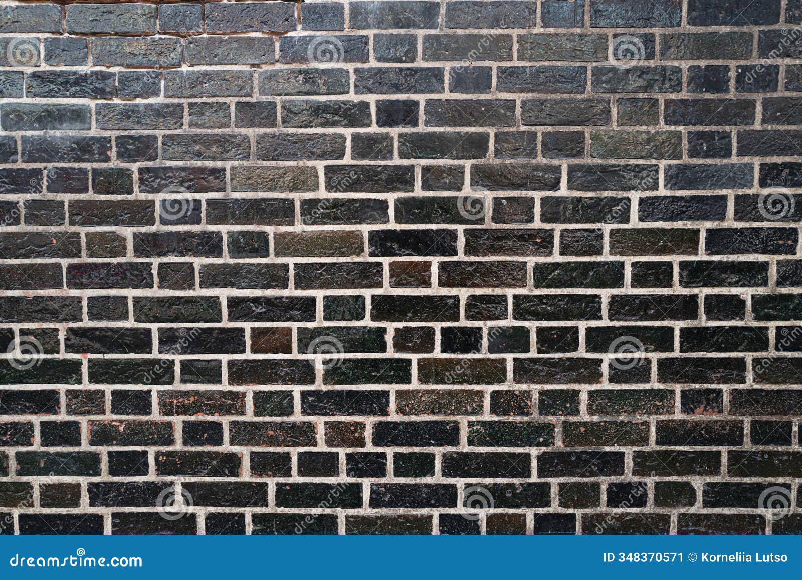 Brick Wall Concrete Background. Stone Cladding. Pattern of Stonewall ...