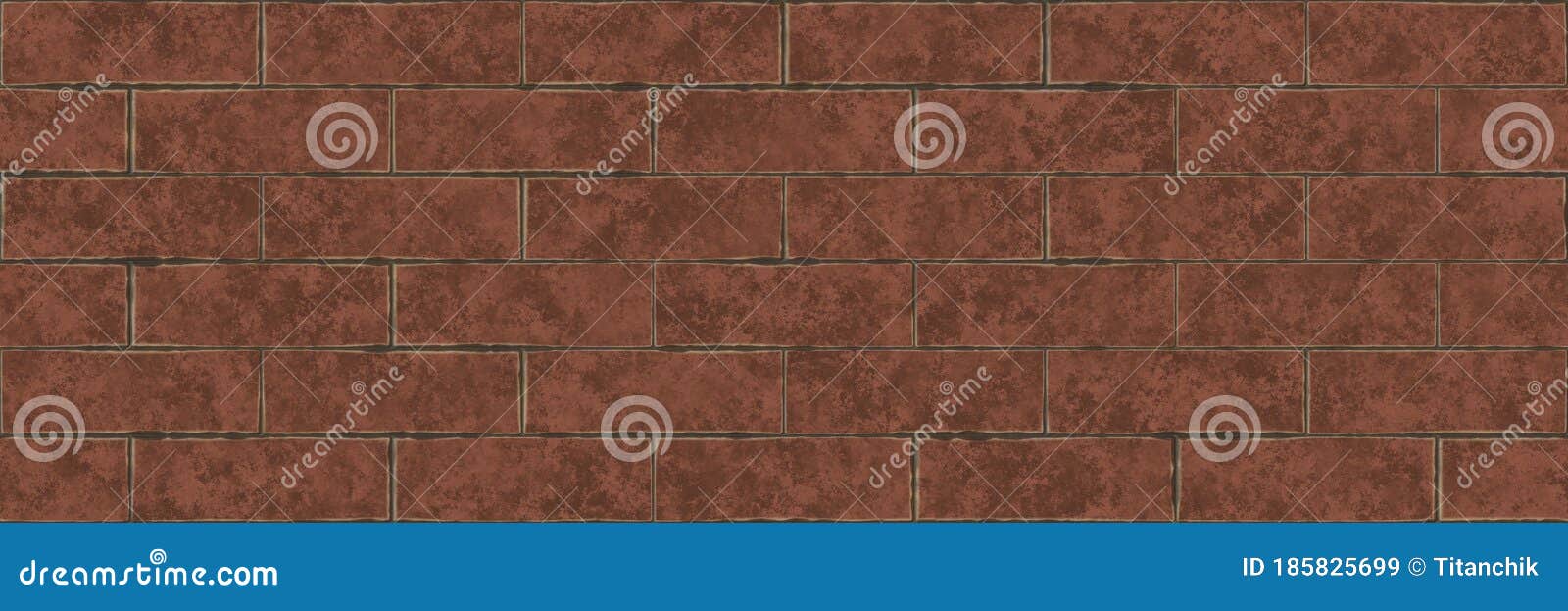 Brick Wall- 3d Abstract Pattern Stock Illustration - Illustration of ...