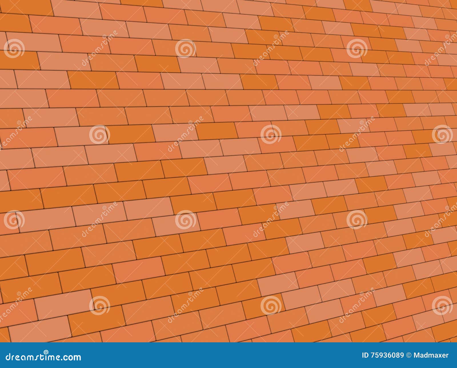 Brick wall stock illustration. Illustration of high, background - 75936089