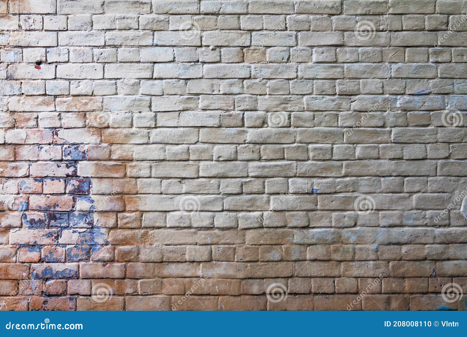 Brick wall stock photo. Image of stonewall, urban, brickwork - 208008110