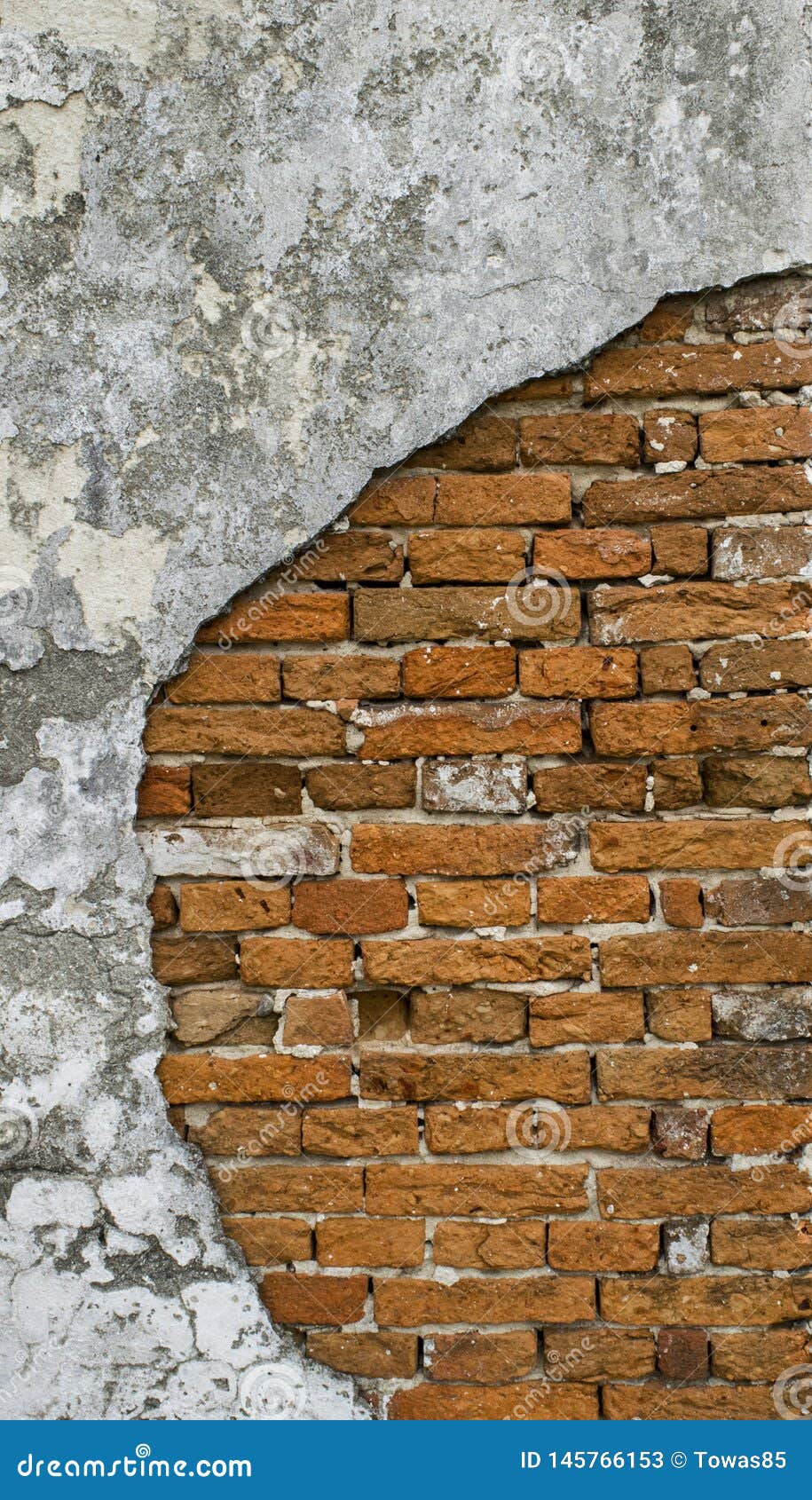 Brick wall stock image. Image of face, facade, repair - 145766153
