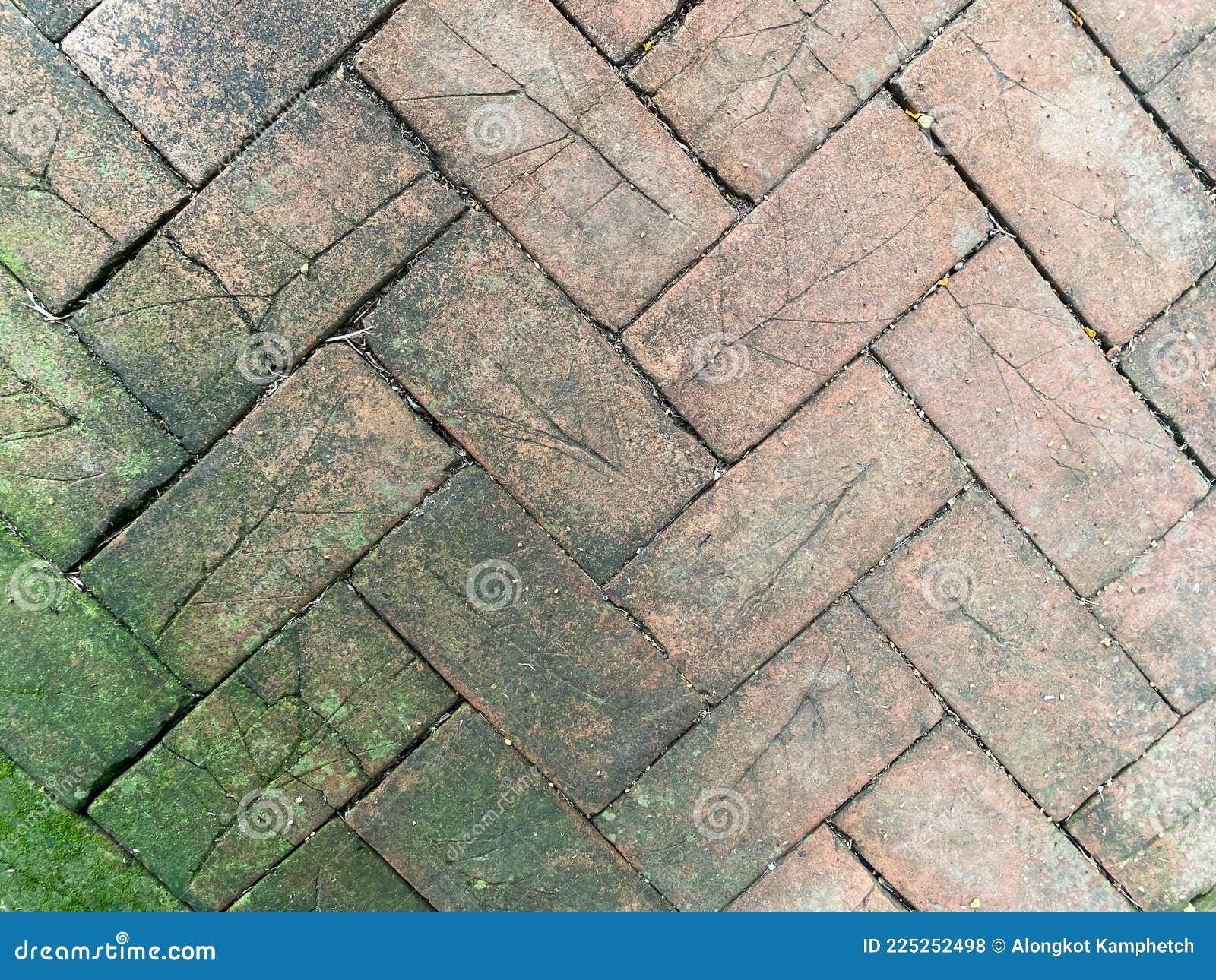 Brick Wall or Floor Texture Surface Background Stock Photo - Image of ...