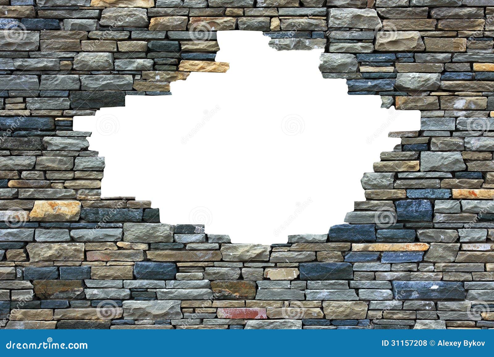 Brick wall frame. stock photo. Image of design, grungy - 31157208