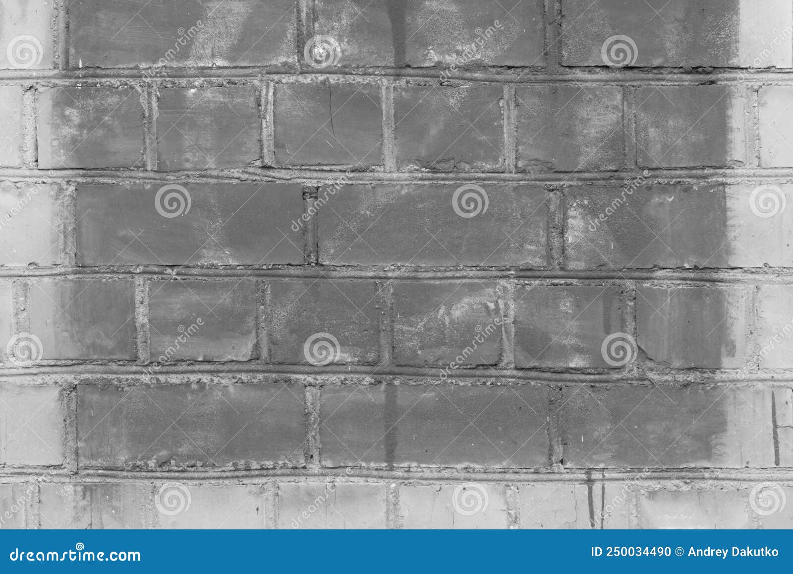 Brick Wall Grey Facade Exterior Urban Building with Empty Space Paint ...